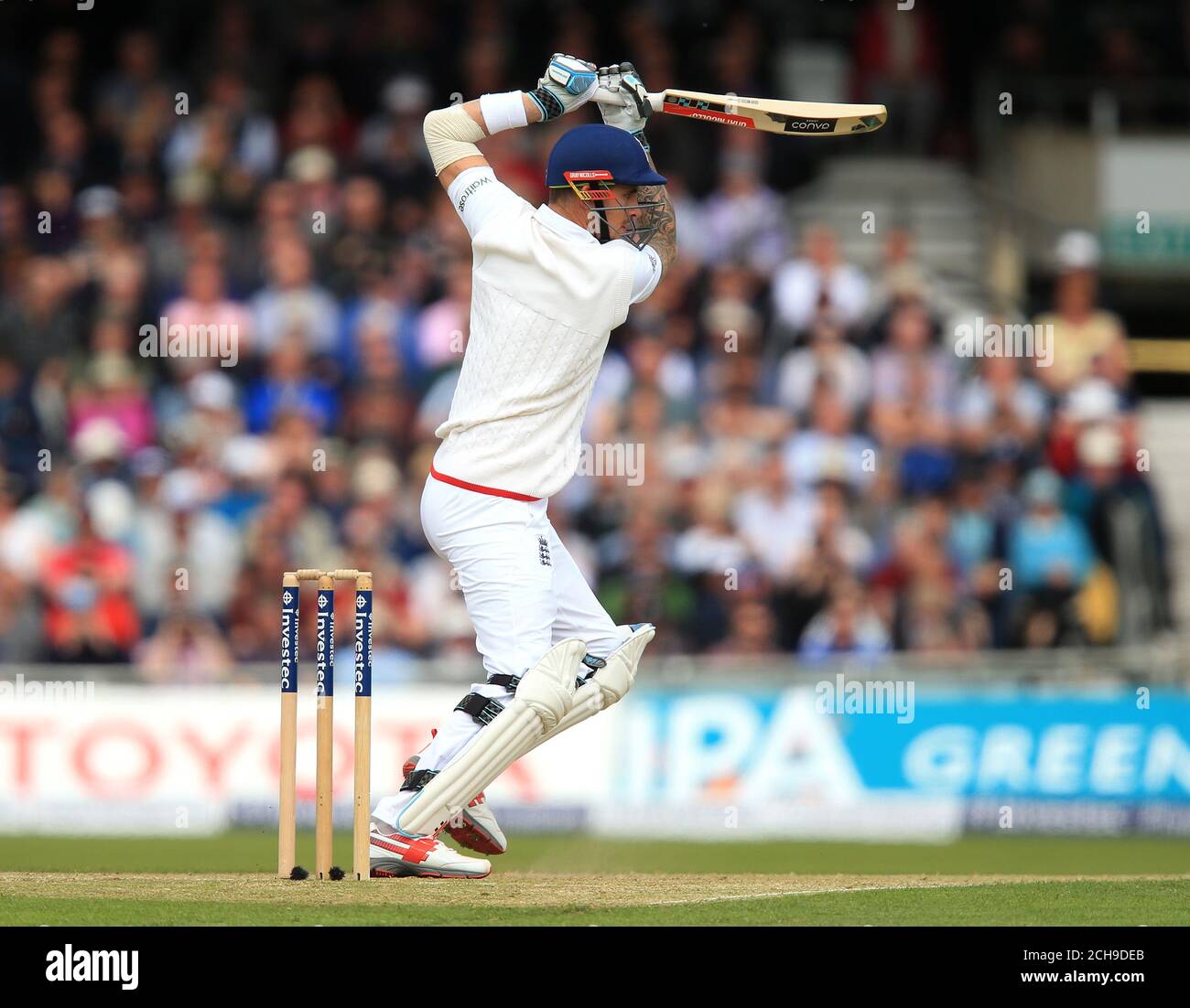 England's Alex Hales during day two of the 1st Investec Test at ...