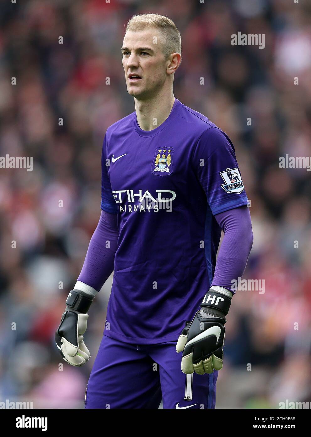 Manchester City goalkeeper Joe Hart Stock Photo - Alamy