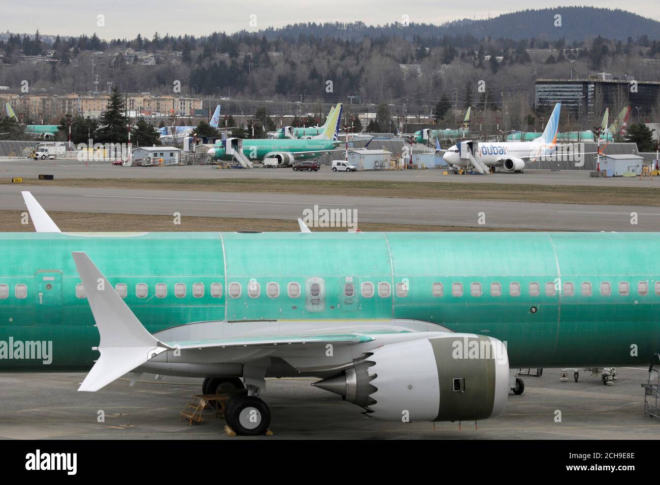 Boeing 737 Max Aircraft High Resolution Stock Photography and Images ...