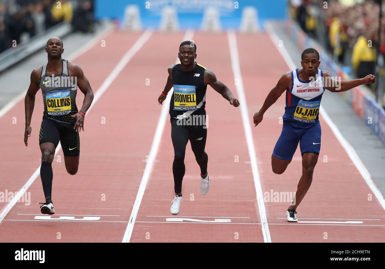 100m sprint hi-res stock photography and images - Alamy