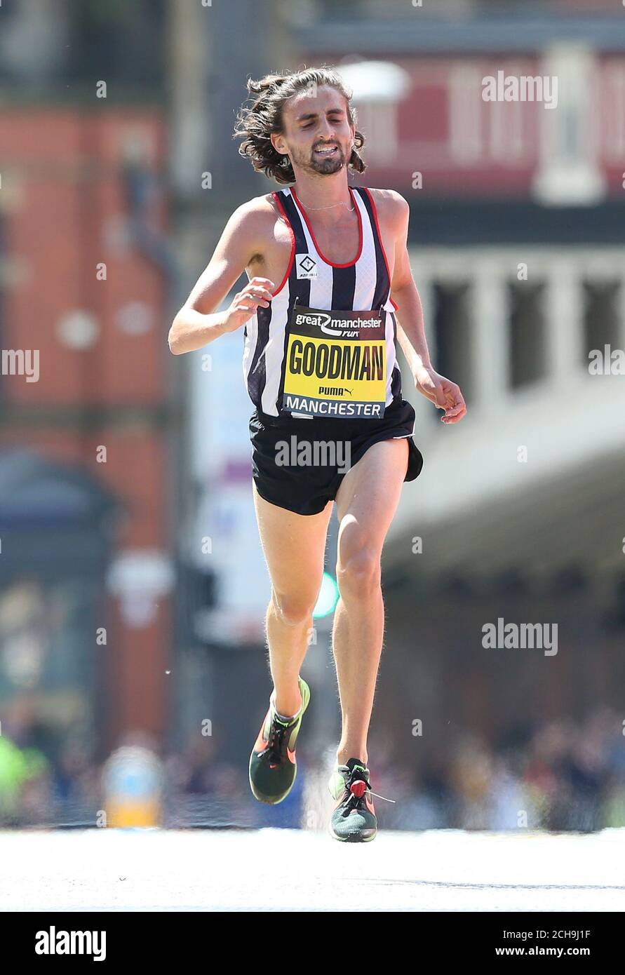 Great Britain's Richard Goodman during the 2016 Great Manchester Run ...