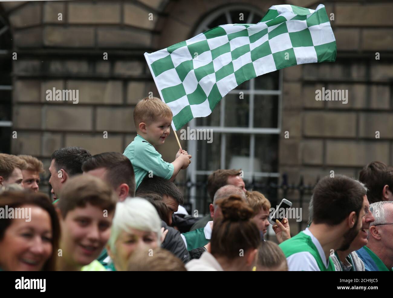 Football fans travel bus hi-res stock photography and images - Alamy