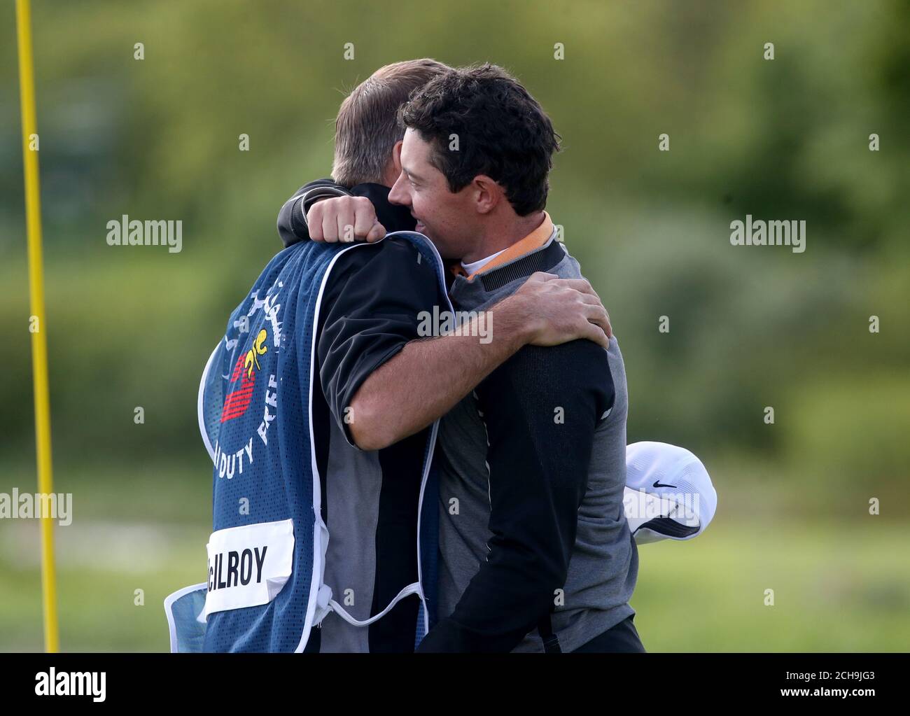 Northern Ireland's Rory McIlroy celebrates winning the Irish Open with ...