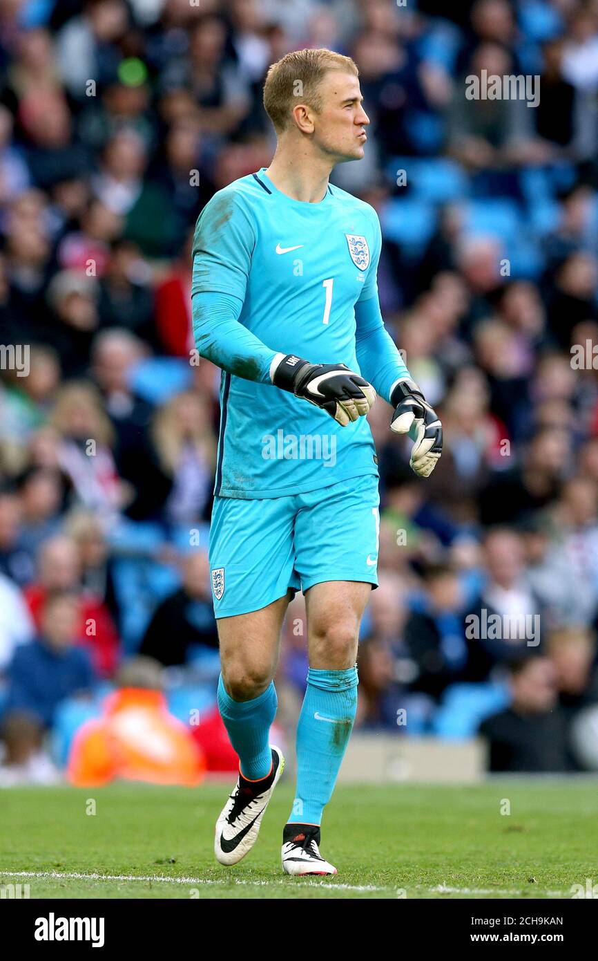 England goalkeeper Joe Hart Stock Photo - Alamy