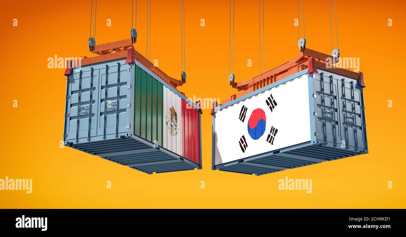 3d rendering, cargo, cargo container, commerce, competition, conflict ...