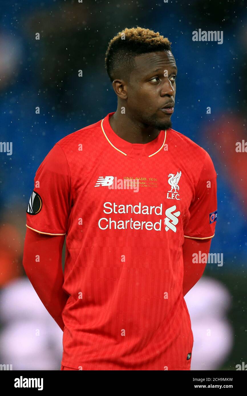 Liverpool's Divock Origi during the match at St. Jakob-Park, Basel ...