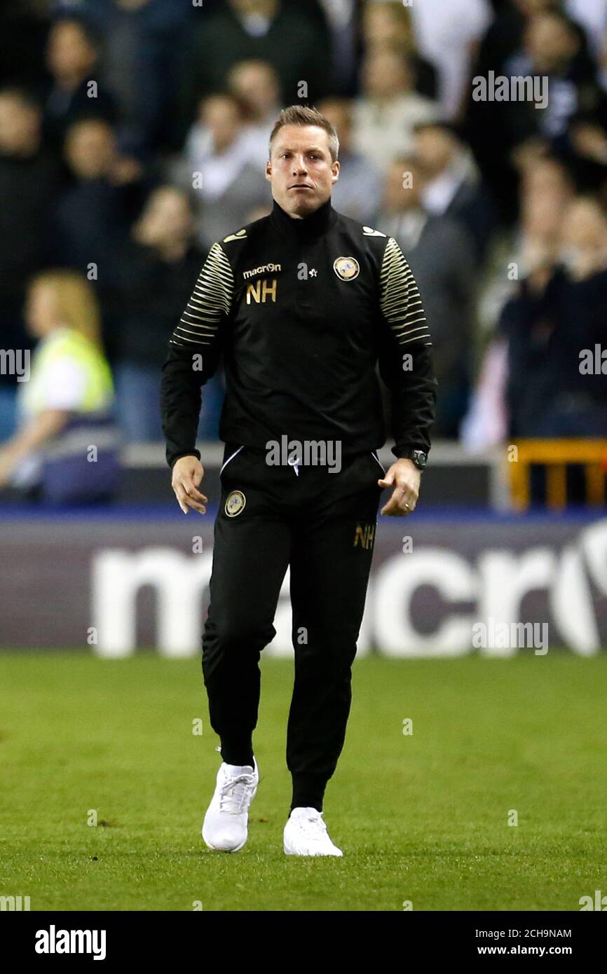 Millwall manager Neil Harris Stock Photo - Alamy