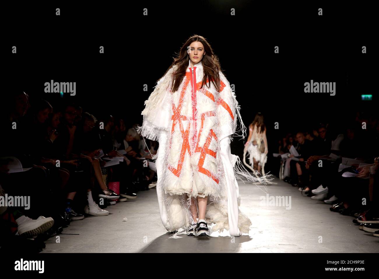 Fashion show runway catwalk model modelling models hi-res stock ...