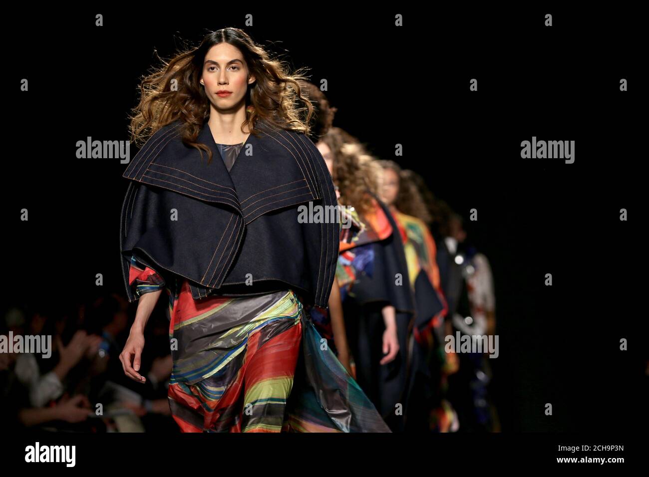 Fashion show runway catwalk model modelling models hi-res stock ...