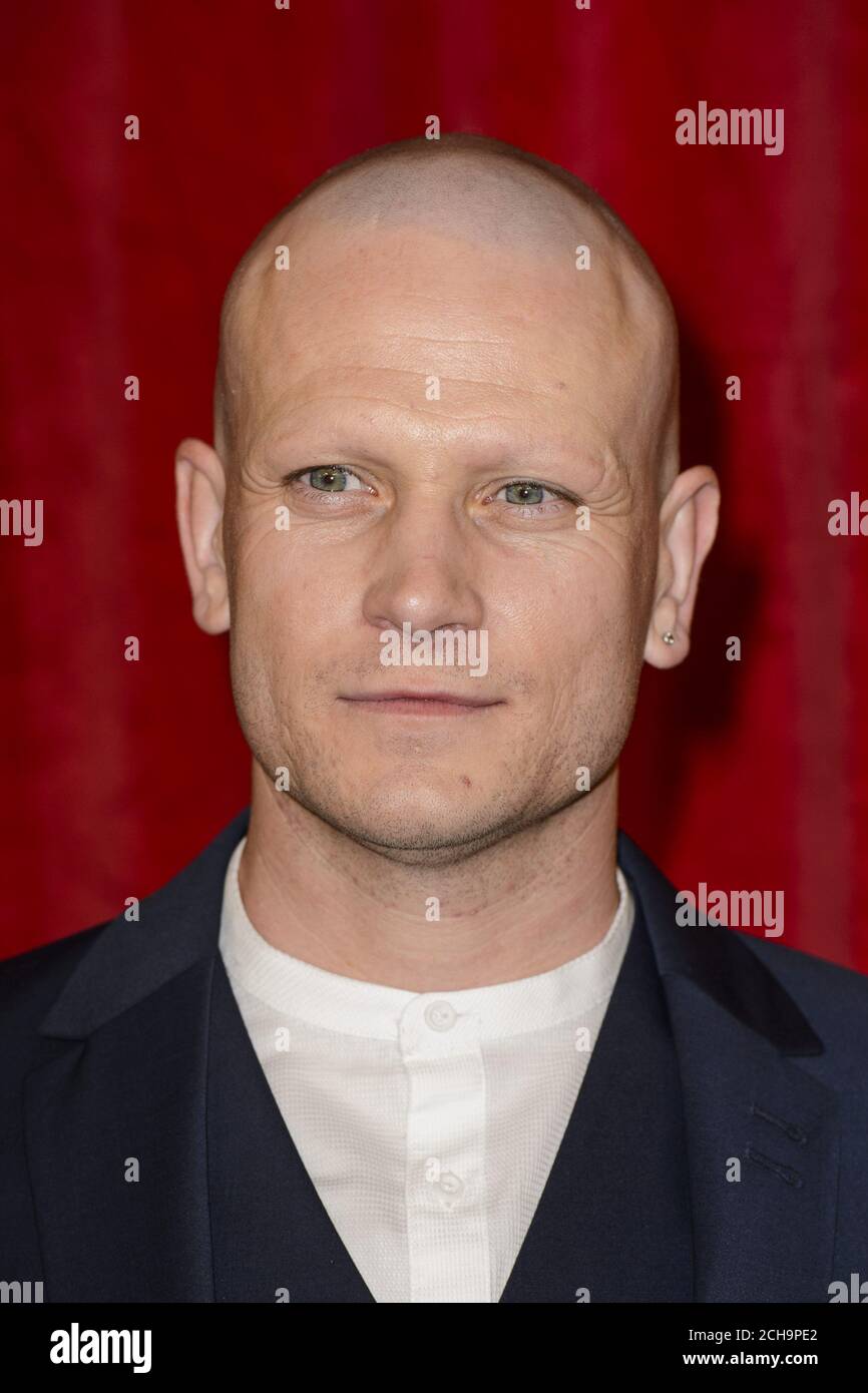 Matthew Wolfenden attending the British Soap Awards 2016 at the Hackney ...