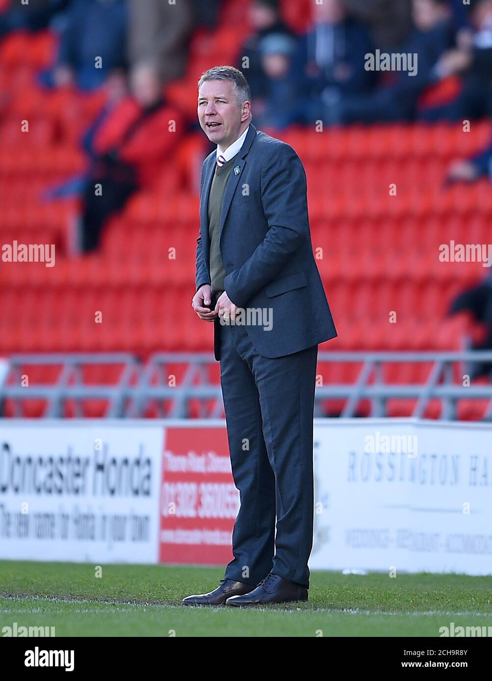 Doncaster Rovers Manager Darren Ferguson Stock Photo - Alamy