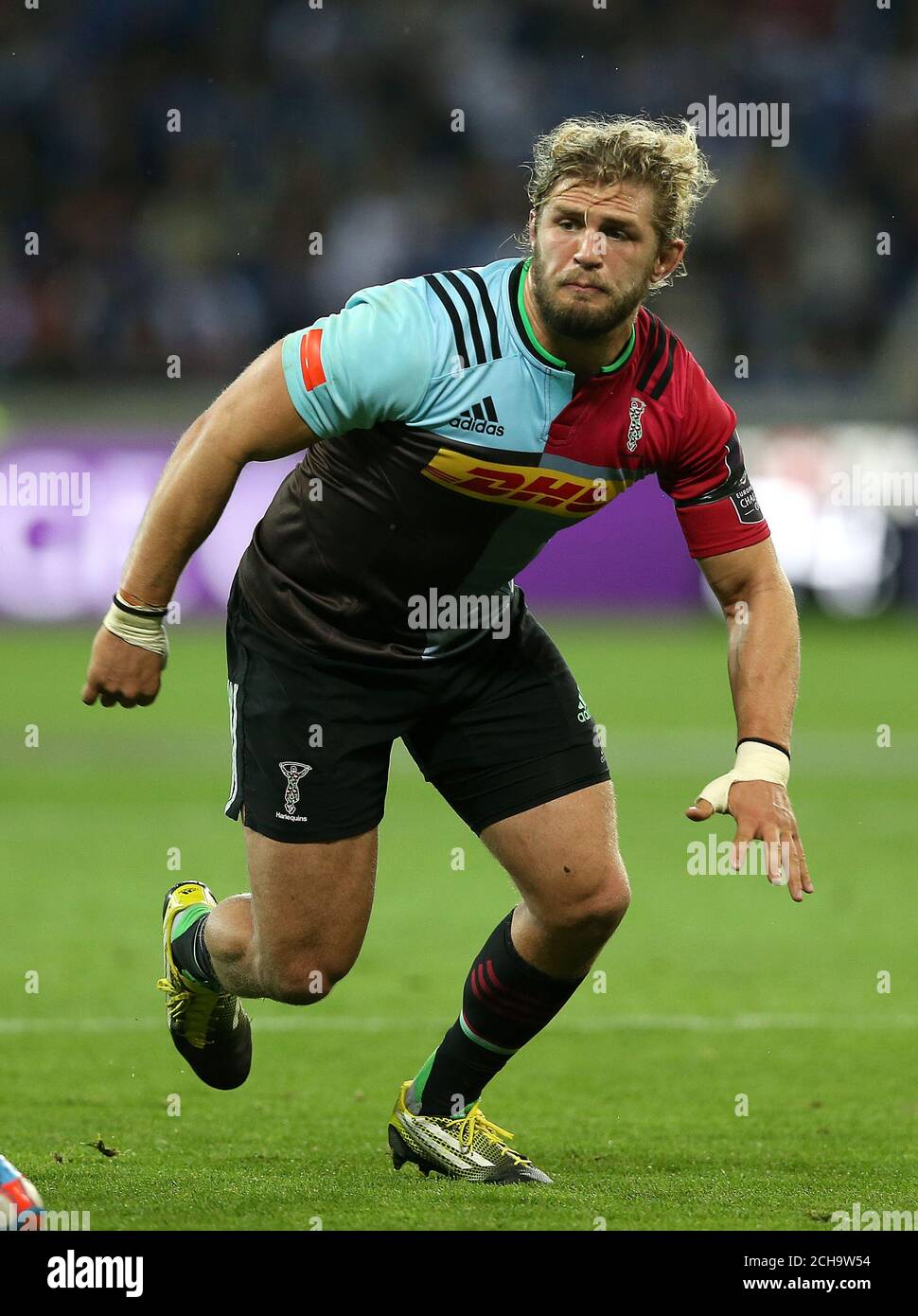 Harlequins' Luke Wallace Stock Photo - Alamy
