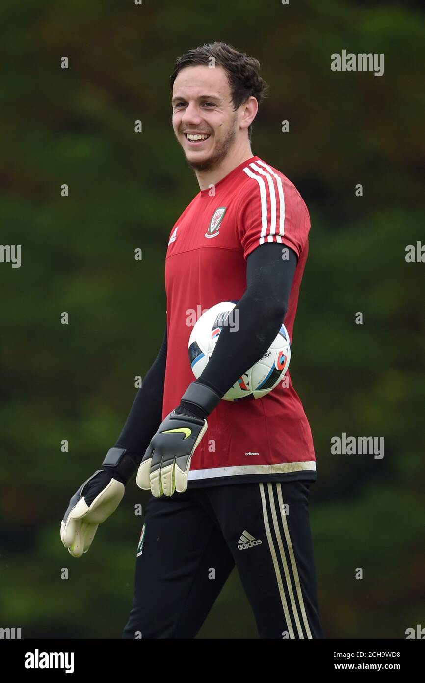 Danny Ward, Wales goalkeeper Stock Photo - Alamy