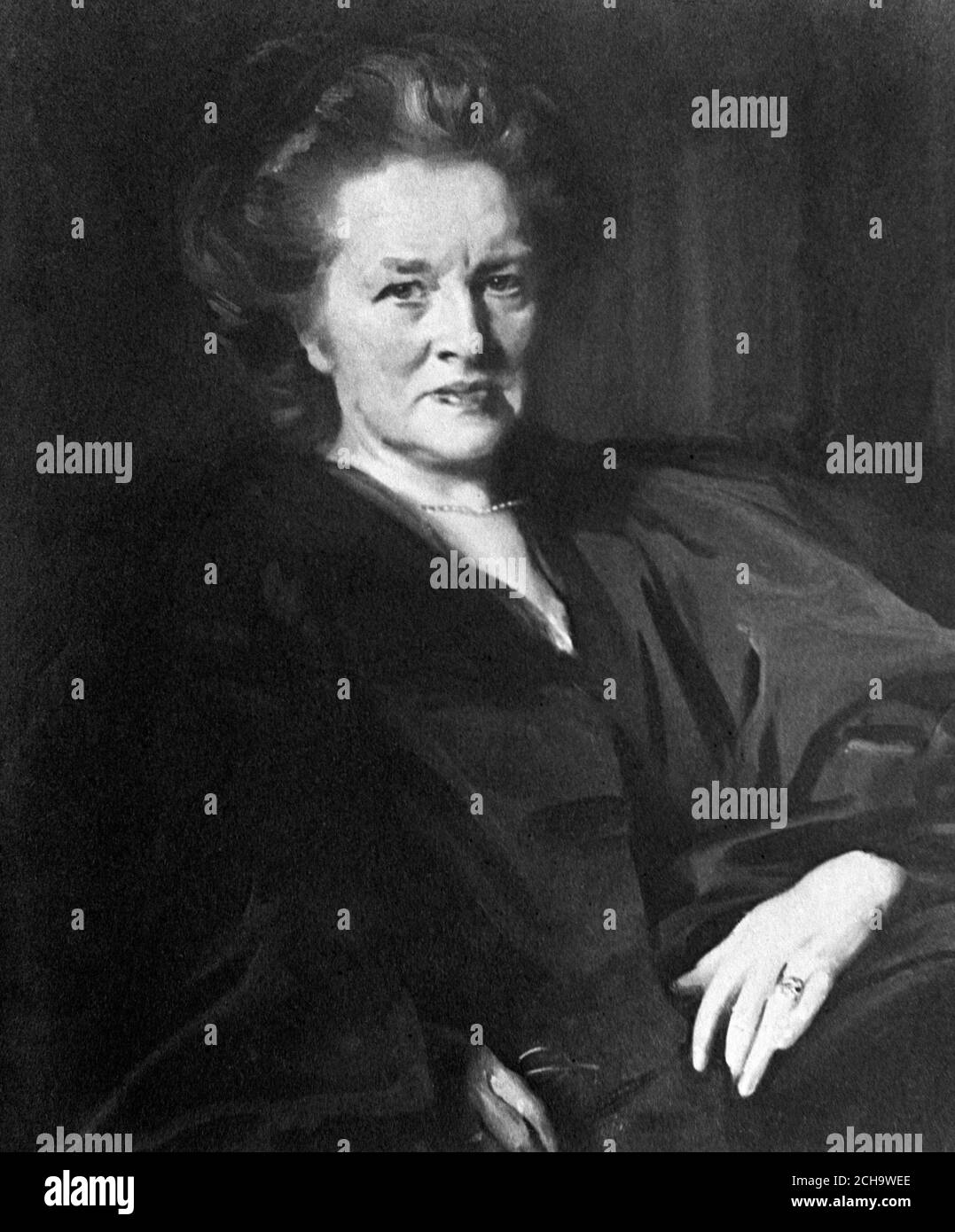 Portrait of Elizabeth Garrett Anderson Stock Photo - Alamy
