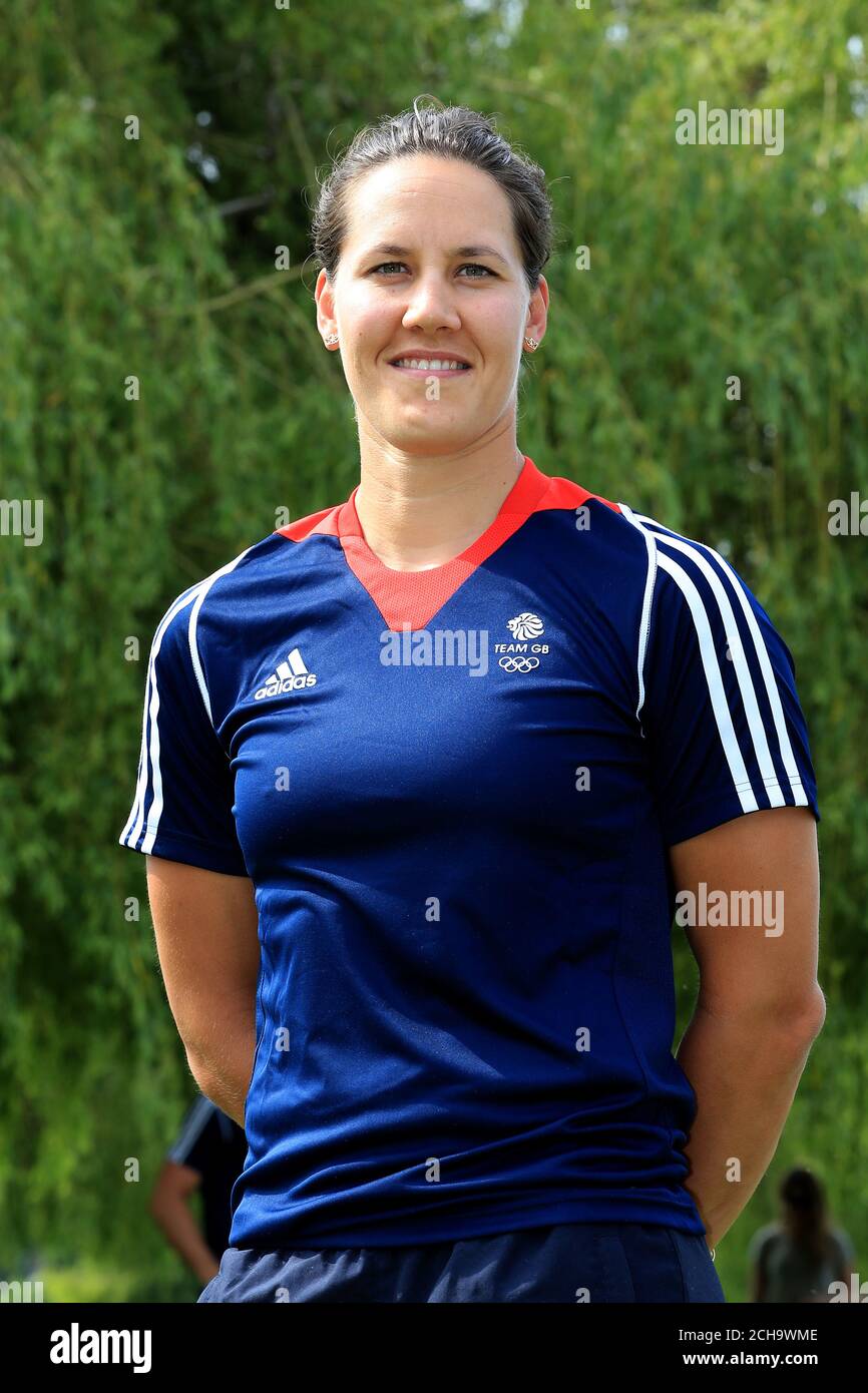 Jessica eddie team announcement river rowing museum hi-res stock ...