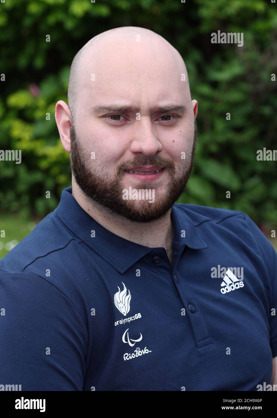 Ryan Cockbill during the team announcement at the Stoke Mandeville ...