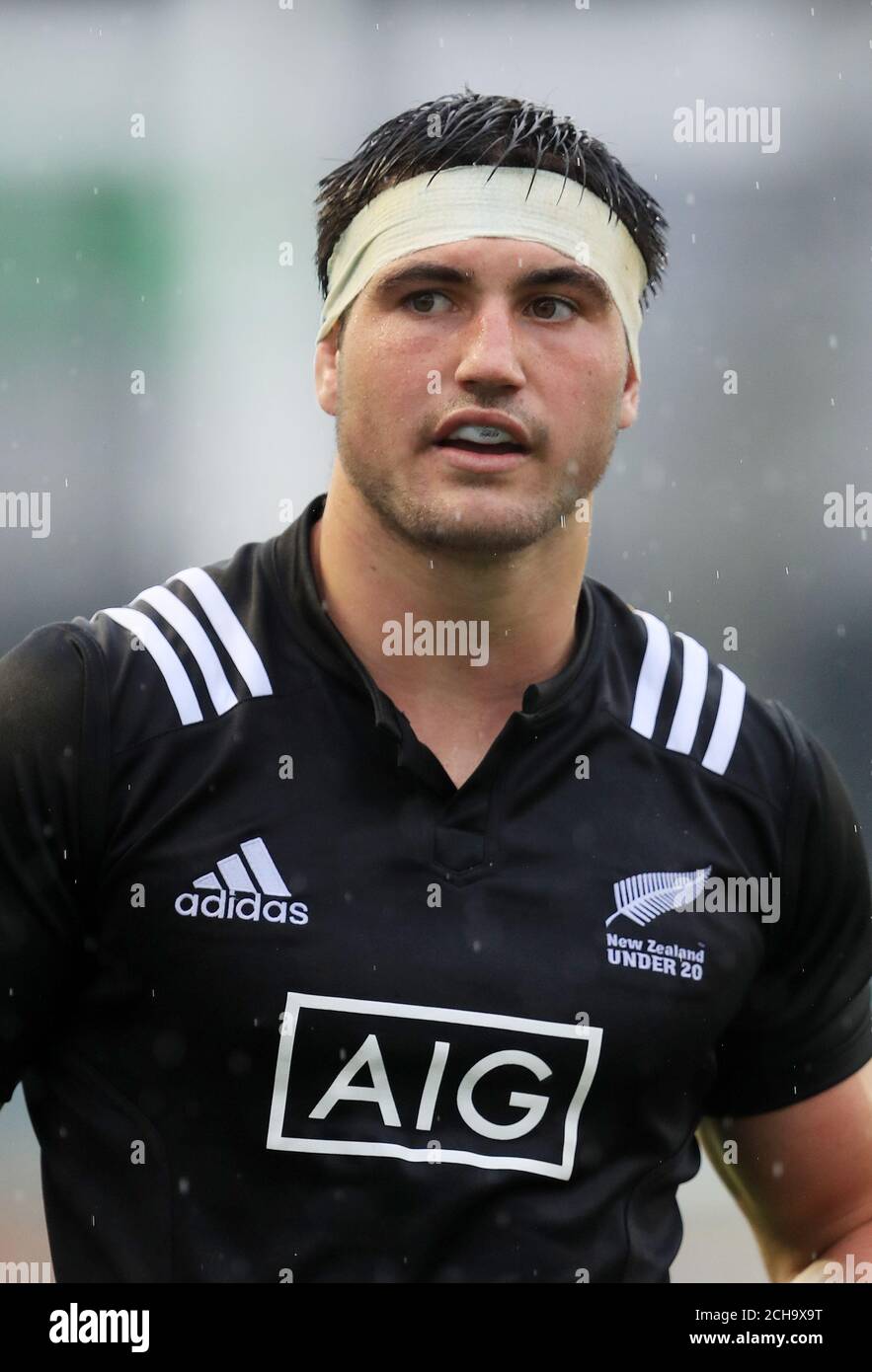 New Zealand's Luke Jacobson during the Under 20's Rugby Union World Cup ...