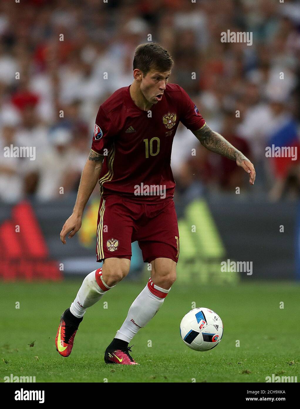 Russia's Fyodor Smolov Stock Photo - Alamy