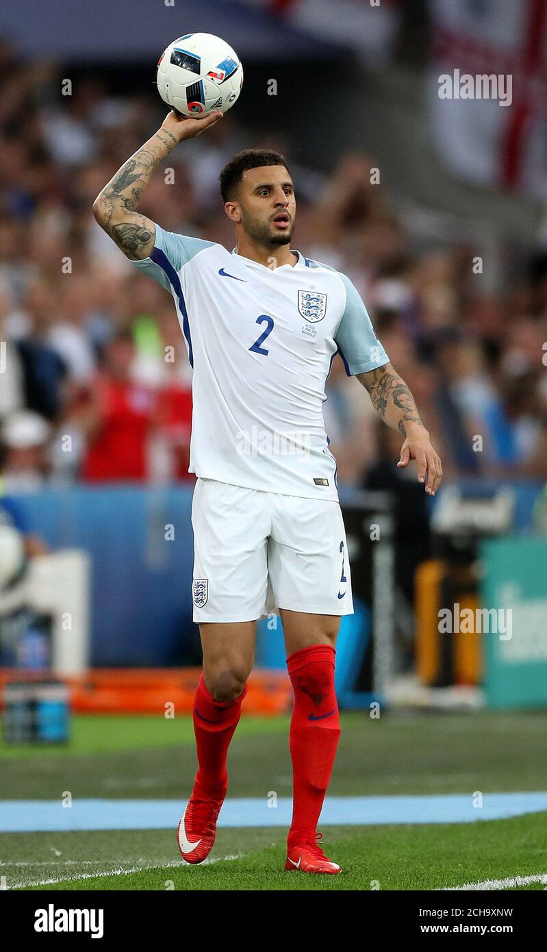 England's Kyle Walker Stock Photo - Alamy