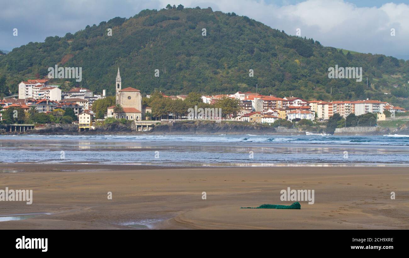 Mundaka, Bizkaia/Basque Country; Sep. 26, 2015. The coastal town of ...