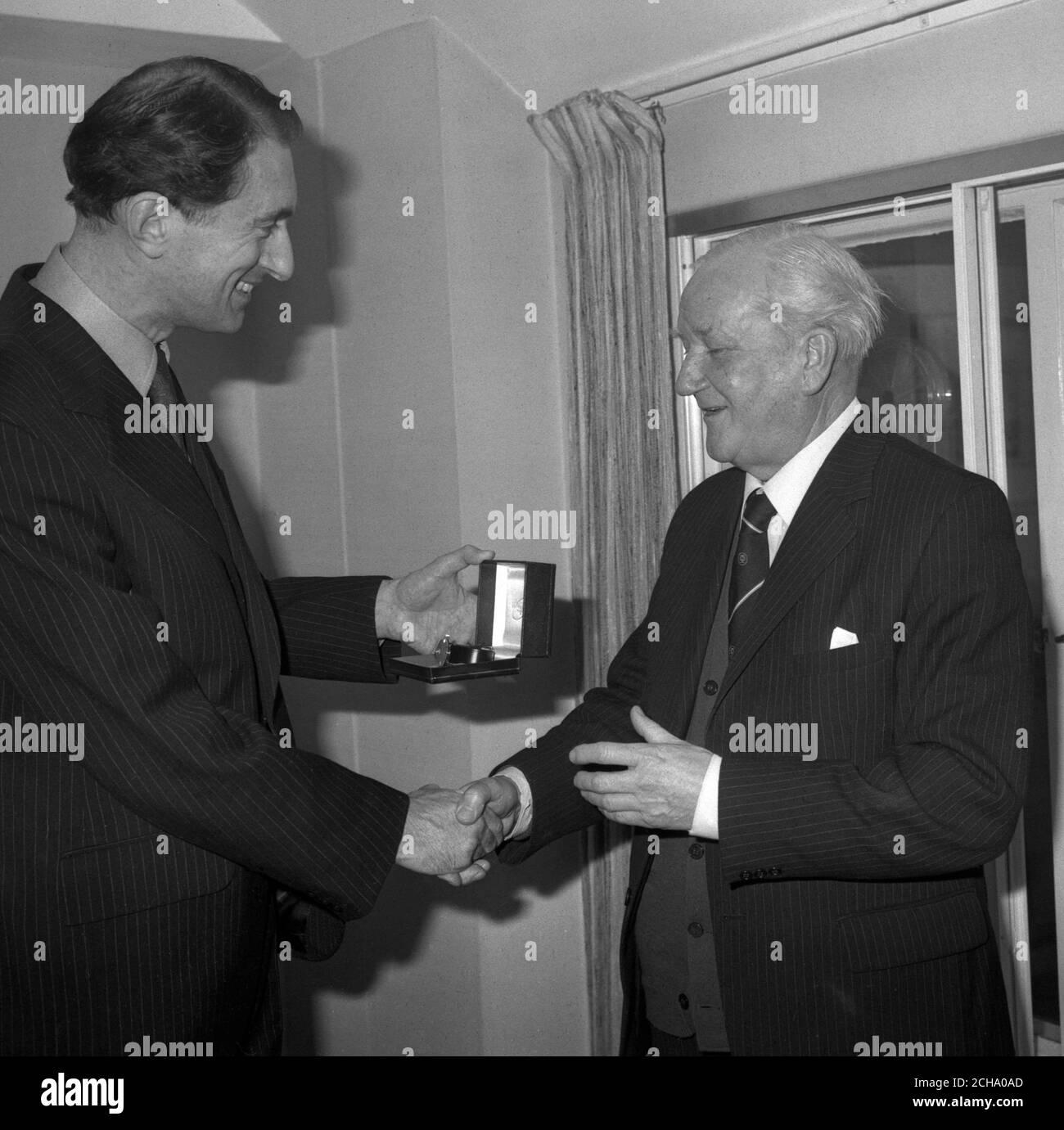 Dougie Dumbrell (l), PA Court Correspondent, during a Press Association ...