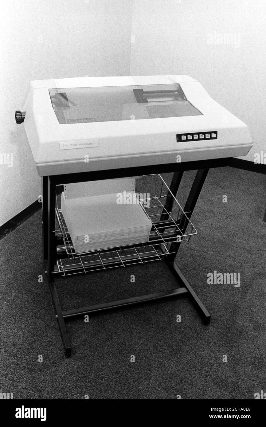 Teleprinter hi-res stock photography and images - Alamy