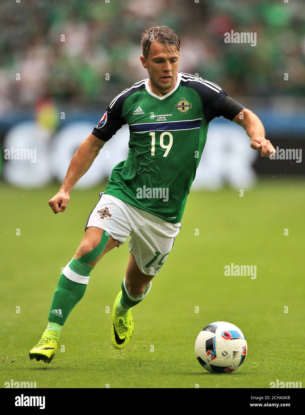 Northern Ireland's Jamie Ward Stock Photo - Alamy