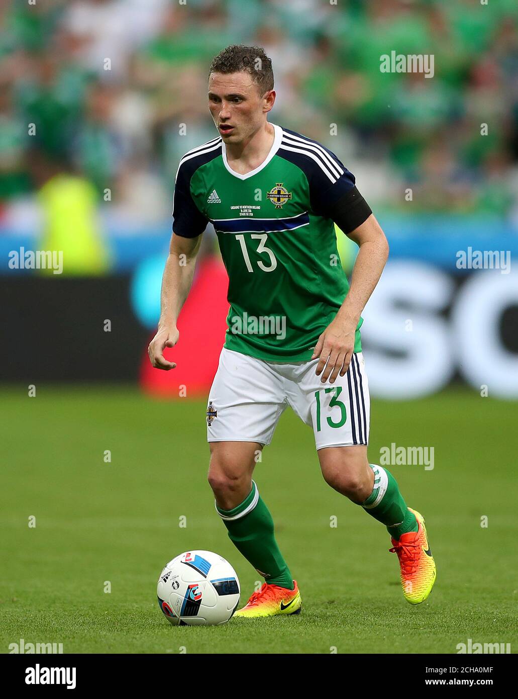 Northern Ireland's Corry Evans Stock Photo - Alamy