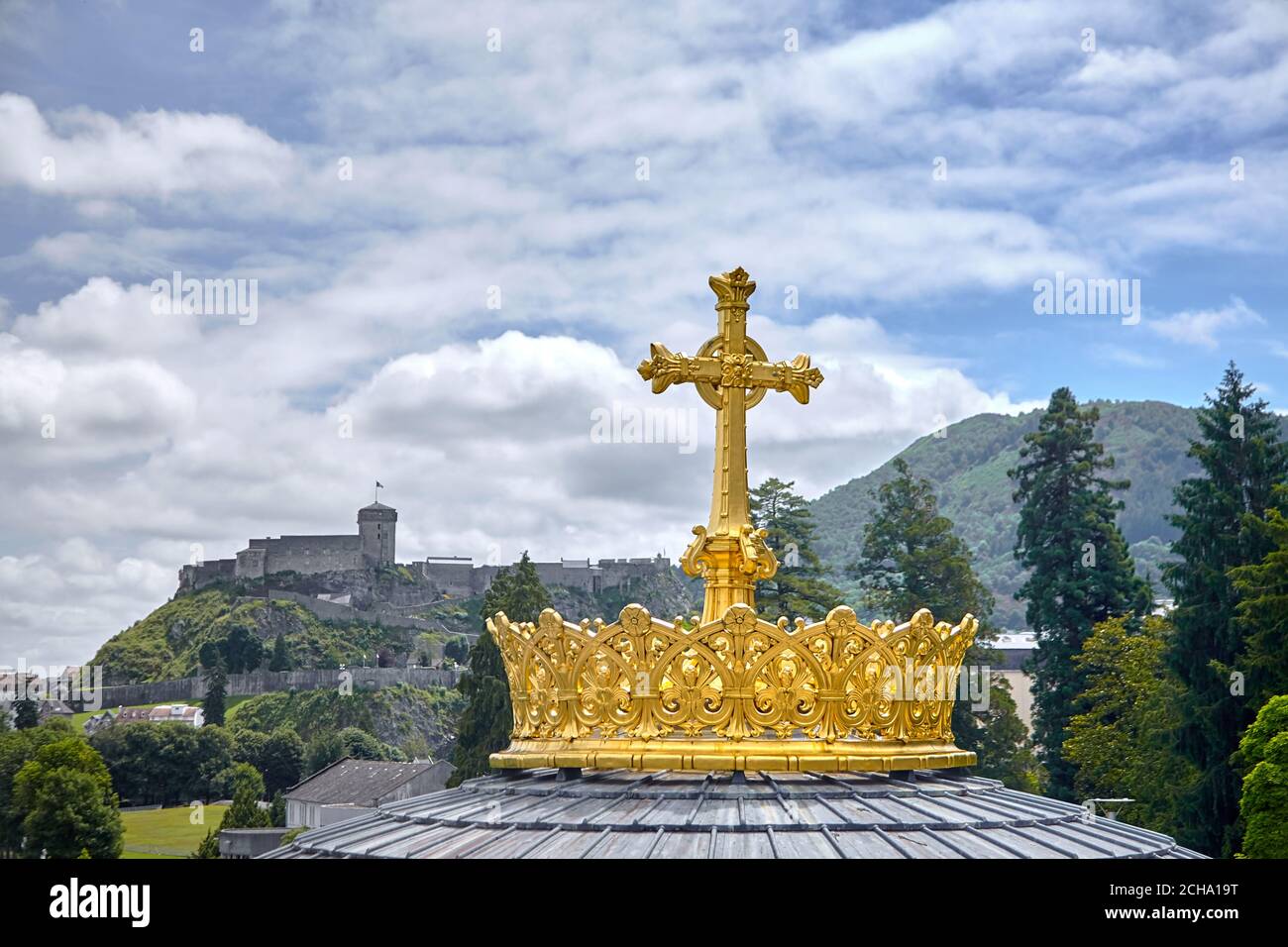 Lourdes, France: The Sanctuary of Our Lady of Lourdes is one of the ...