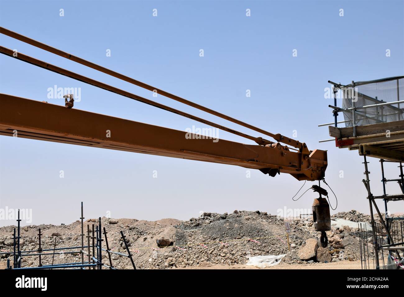 civil construction site Building in Oman. Ibri, Oman : 14-09-2020 Stock ...