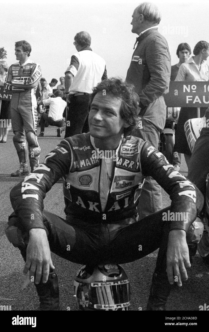 Barry Sheene Black and White Stock Photos & Images - Alamy