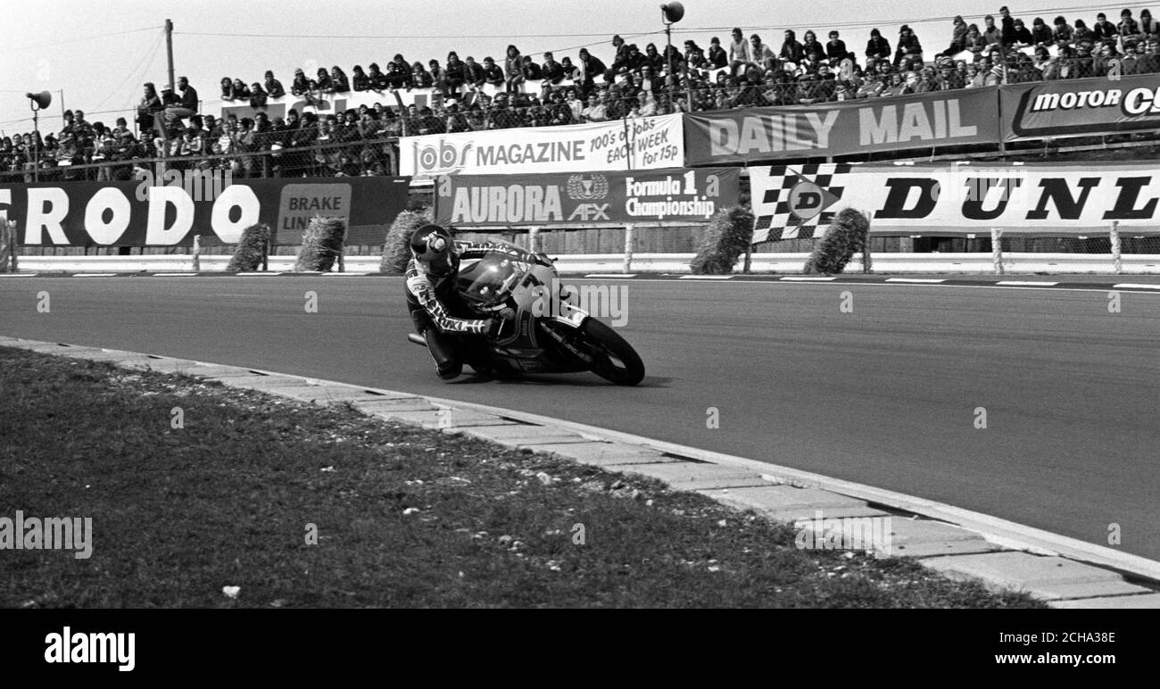 Barry sheene trophy race Black and White Stock Photos & Images - Alamy