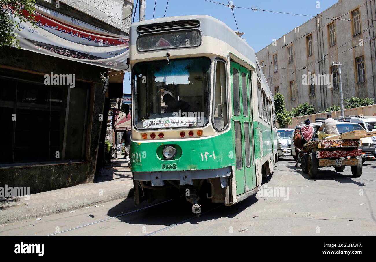 Alexandria tram egypt hi-res stock photography and images - Alamy