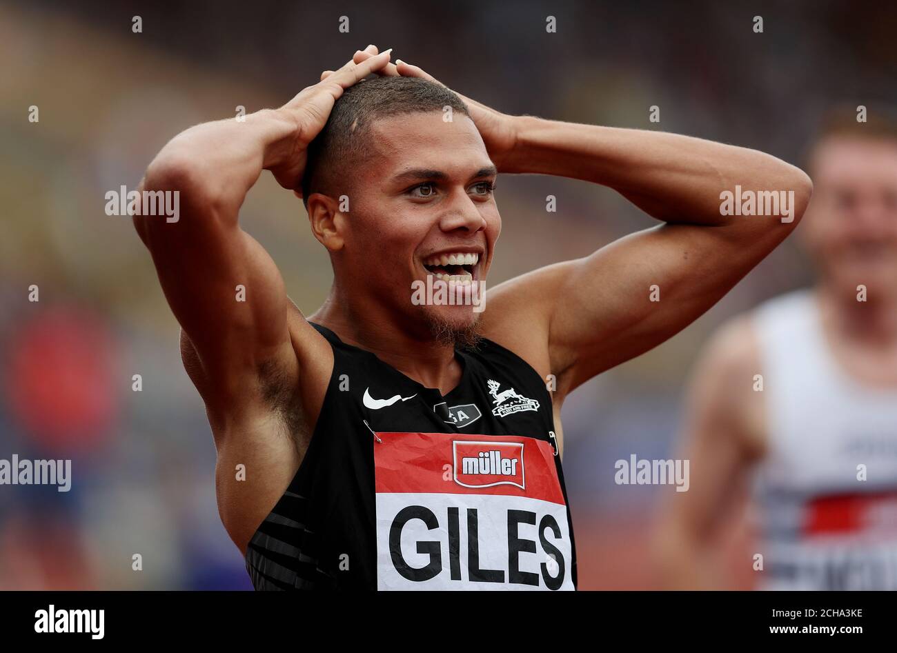 Elliot Giles during day two of the British Championships at the ...