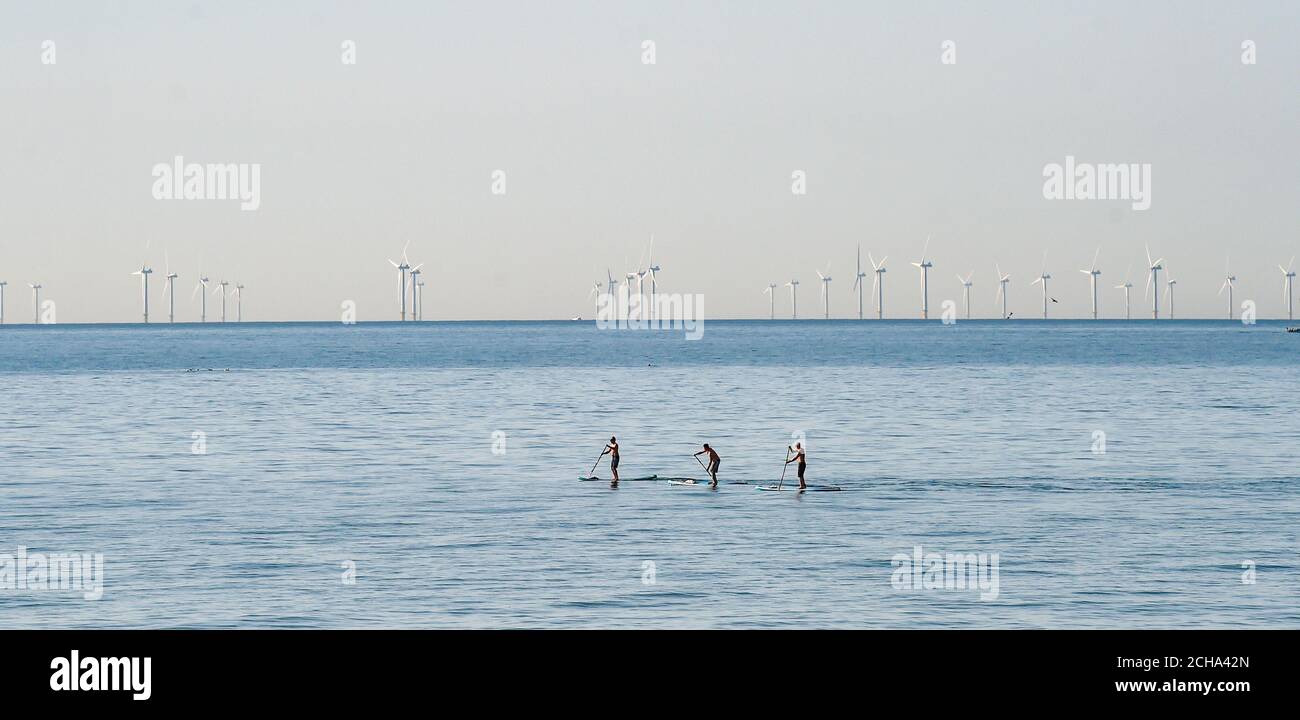 Uk wind farms 2020 hi-res stock photography and images - Alamy