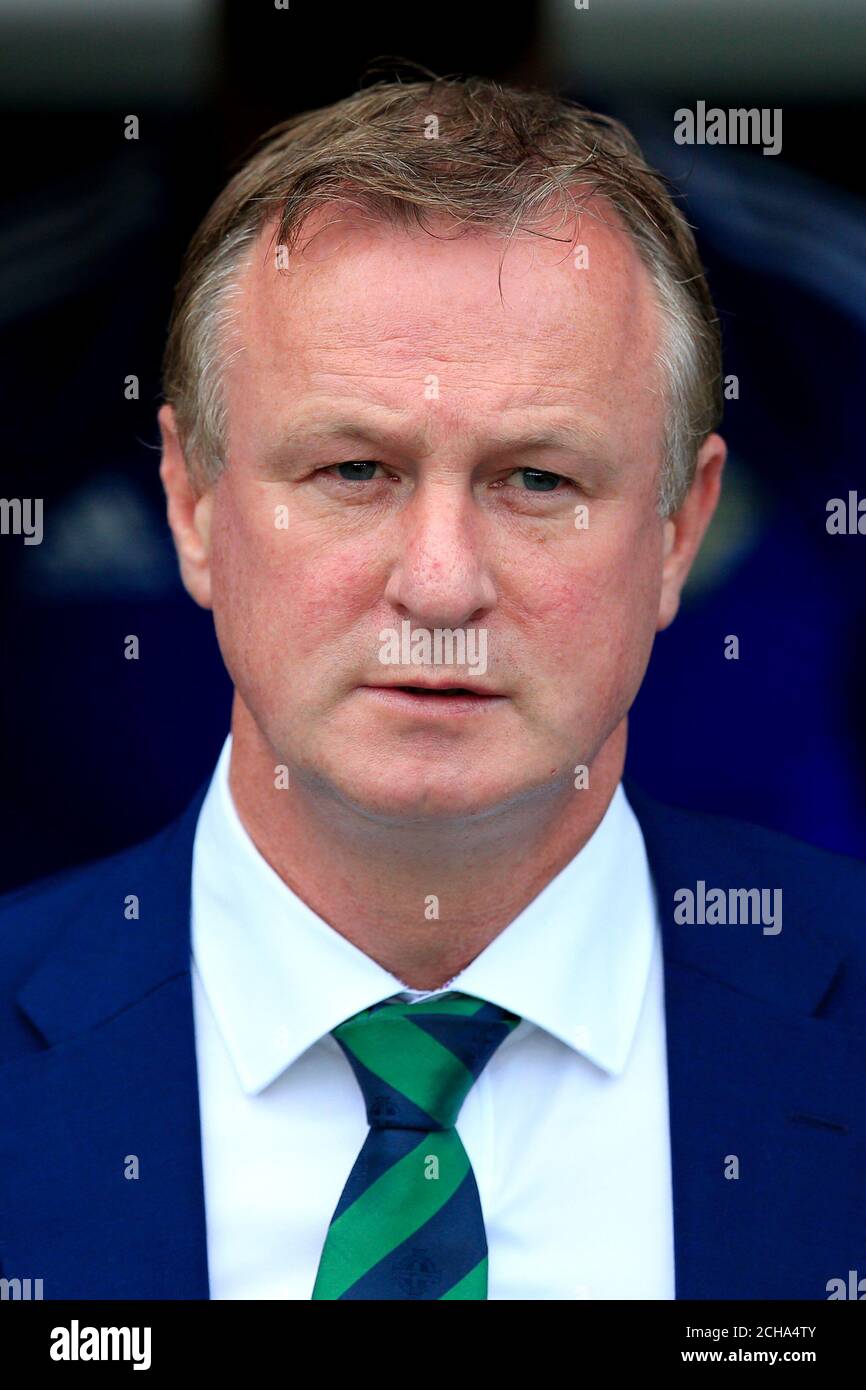 Northern Ireland manager Michael O'Neill Stock Photo - Alamy