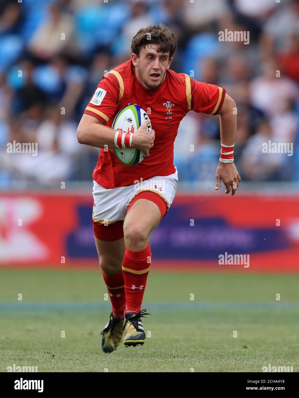 Wales' Daniel Jones during the Under 20's Rugby Union World Cup match ...