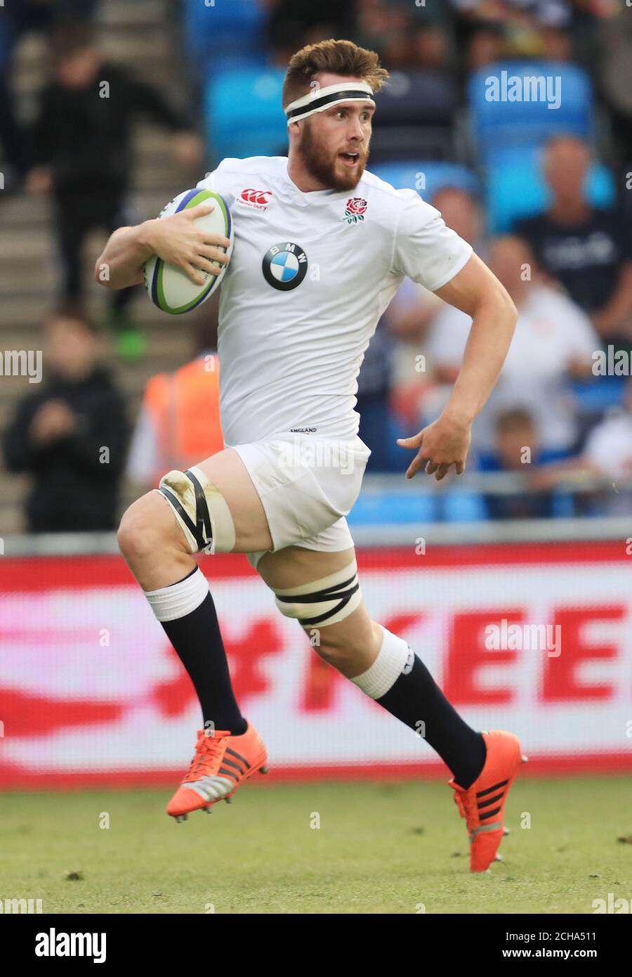 England's George Nott during the Under 20's Rugby Union World Cup match ...