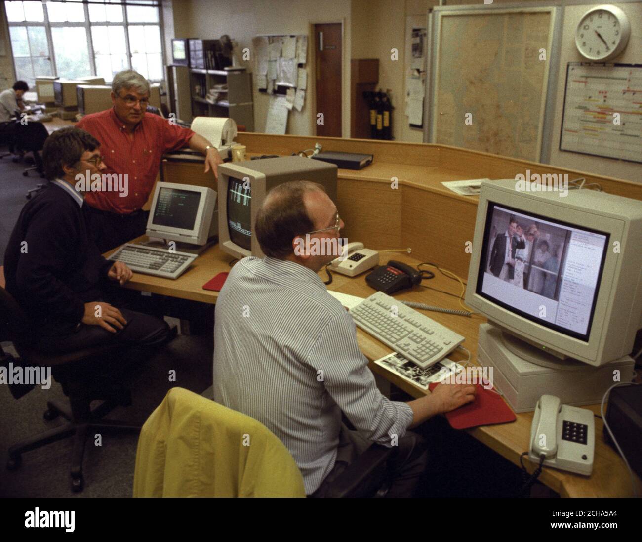 First office computers hi-res stock photography and images - Alamy
