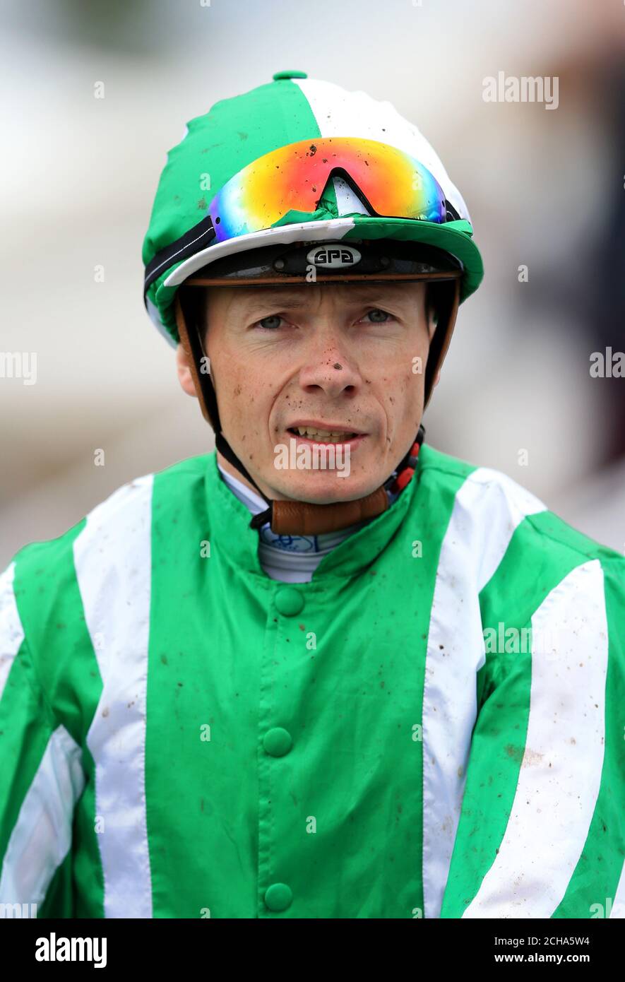 Jockey Jamie Spencer Stock Photo - Alamy