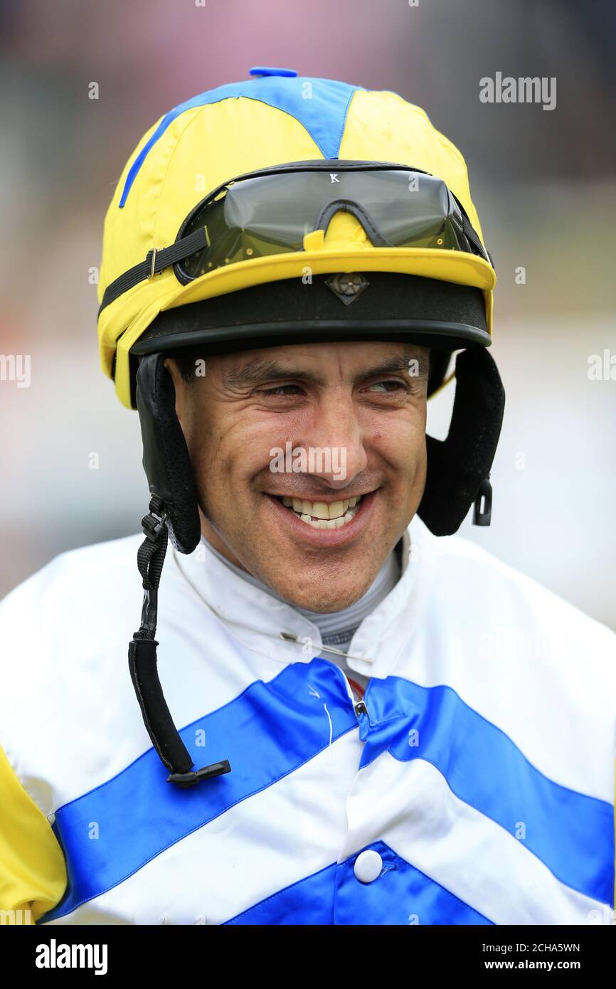 Jockey Darryll Holland Stock Photo - Alamy