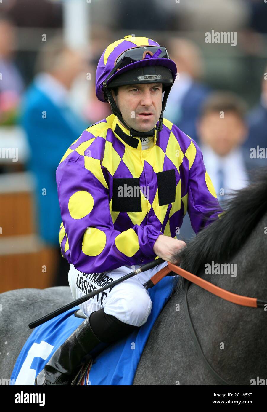 Jockey Robert Winston Stock Photo - Alamy