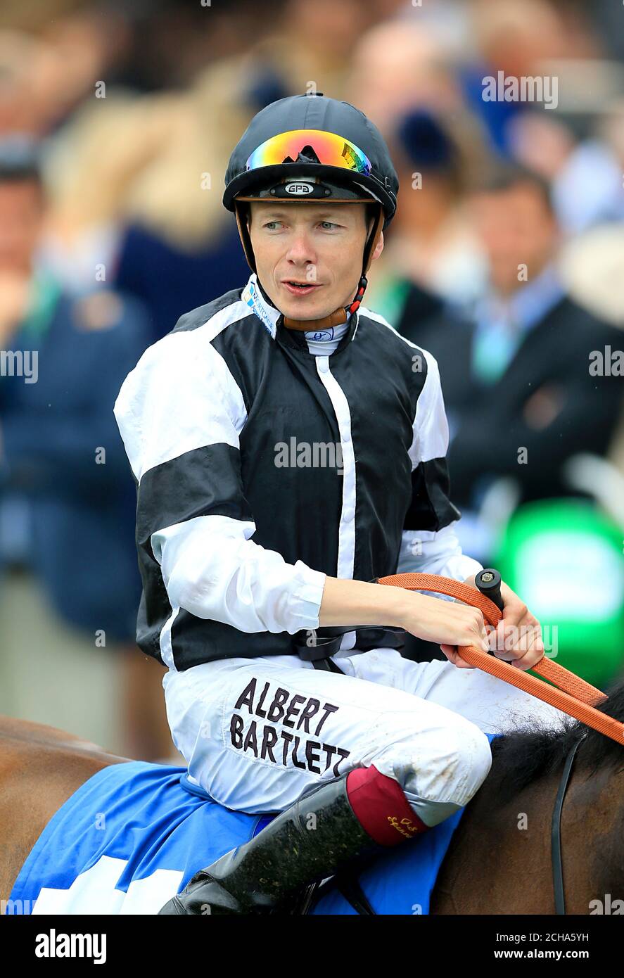 Jockey Jamie Spencer Stock Photo - Alamy