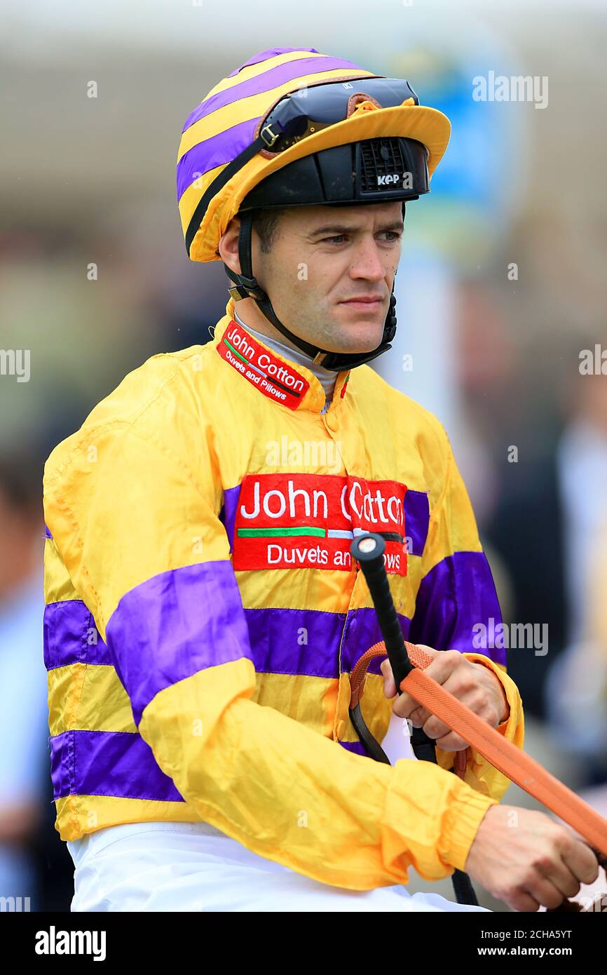 Jockey David Nolan Stock Photo - Alamy