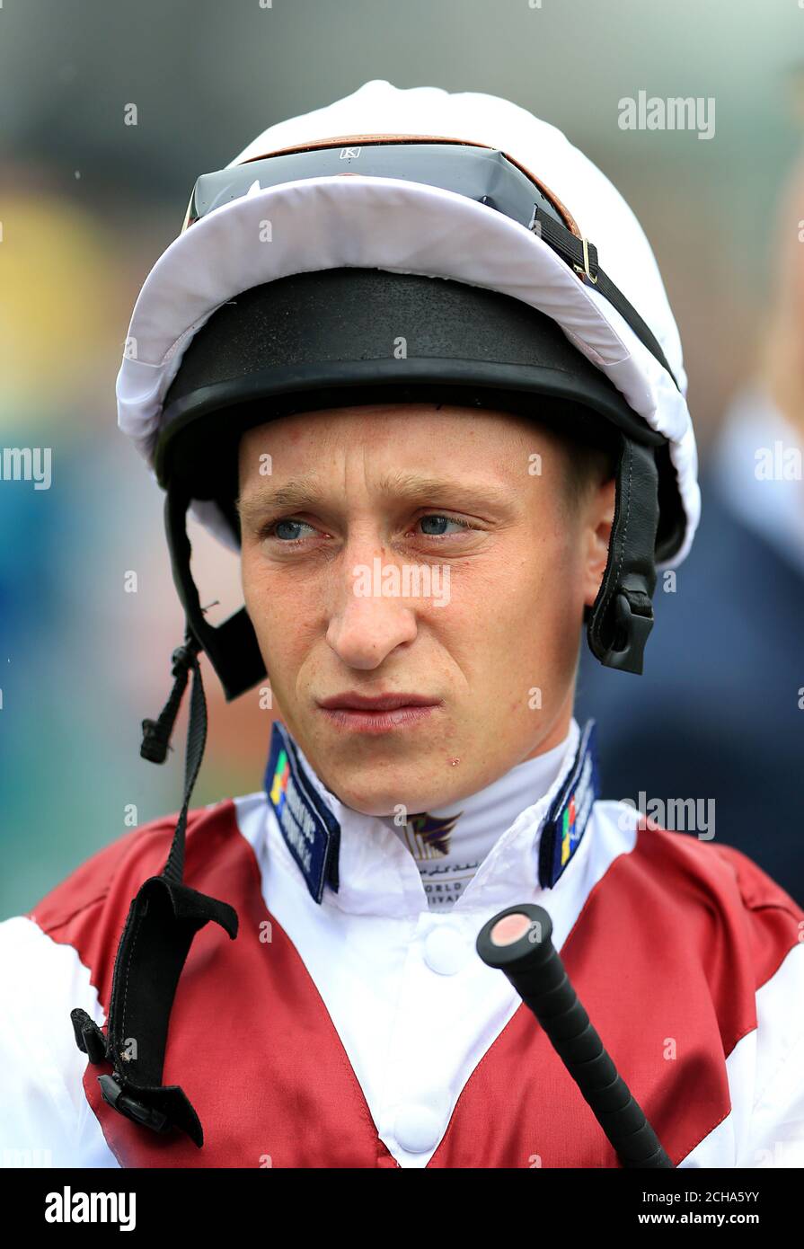 Jockey Sam James Stock Photo - Alamy