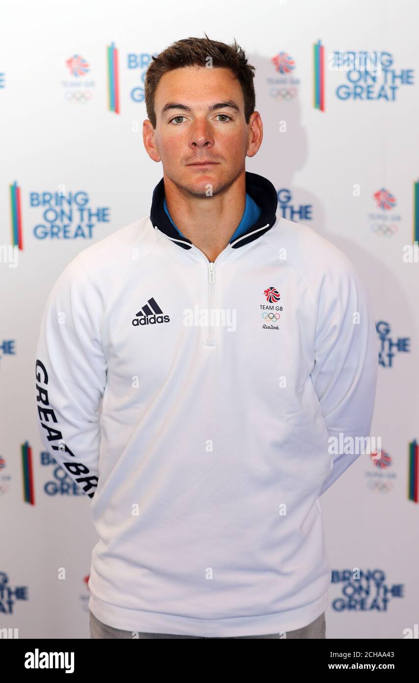 Team GB Sailor Dylan Fletcher during the Team GB Kitting Out session at ...