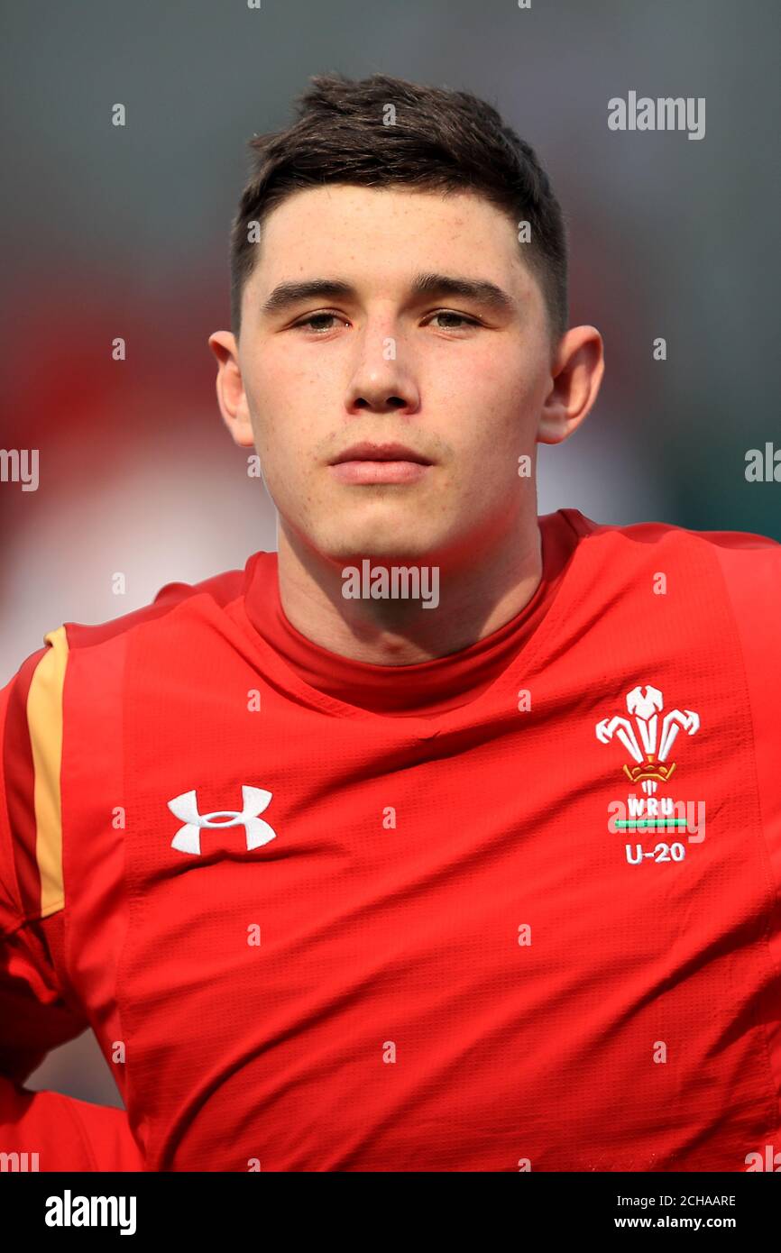 Wales' Seb Davies during the Under 20's Rugby Union World Cup match at ...