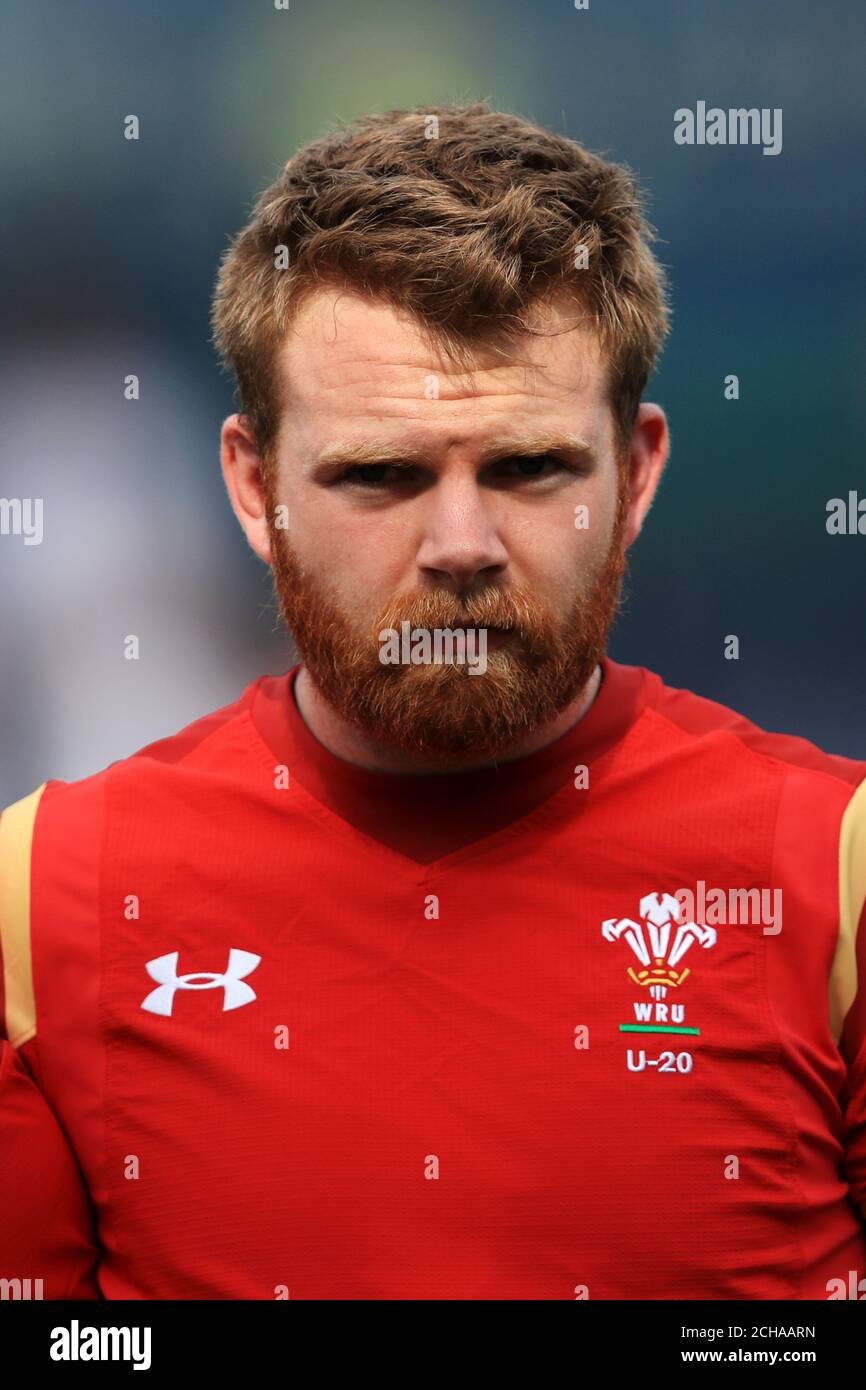 Wales' Thomas Phillips during the Under 20's Rugby Union World Cup ...