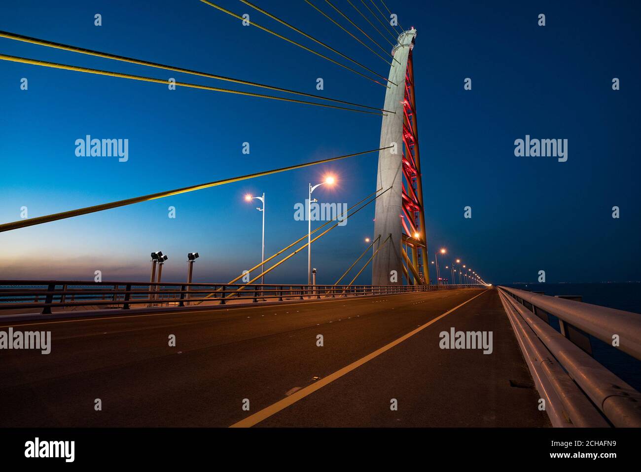 Sheikh jaber causeway hi-res stock photography and images - Alamy