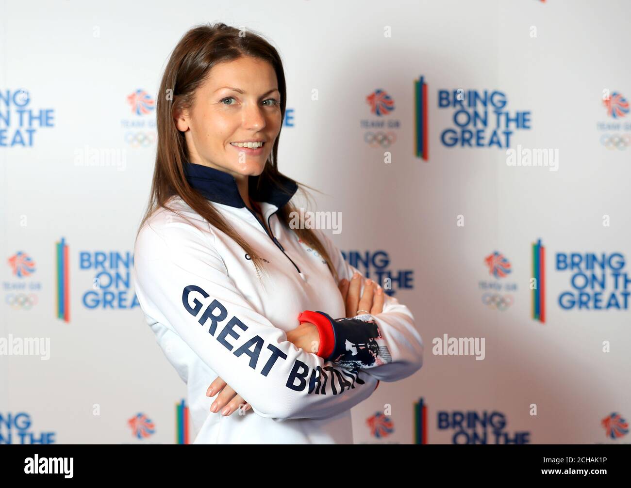 Kelly massey team gb kitting out session nec hi-res stock photography ...